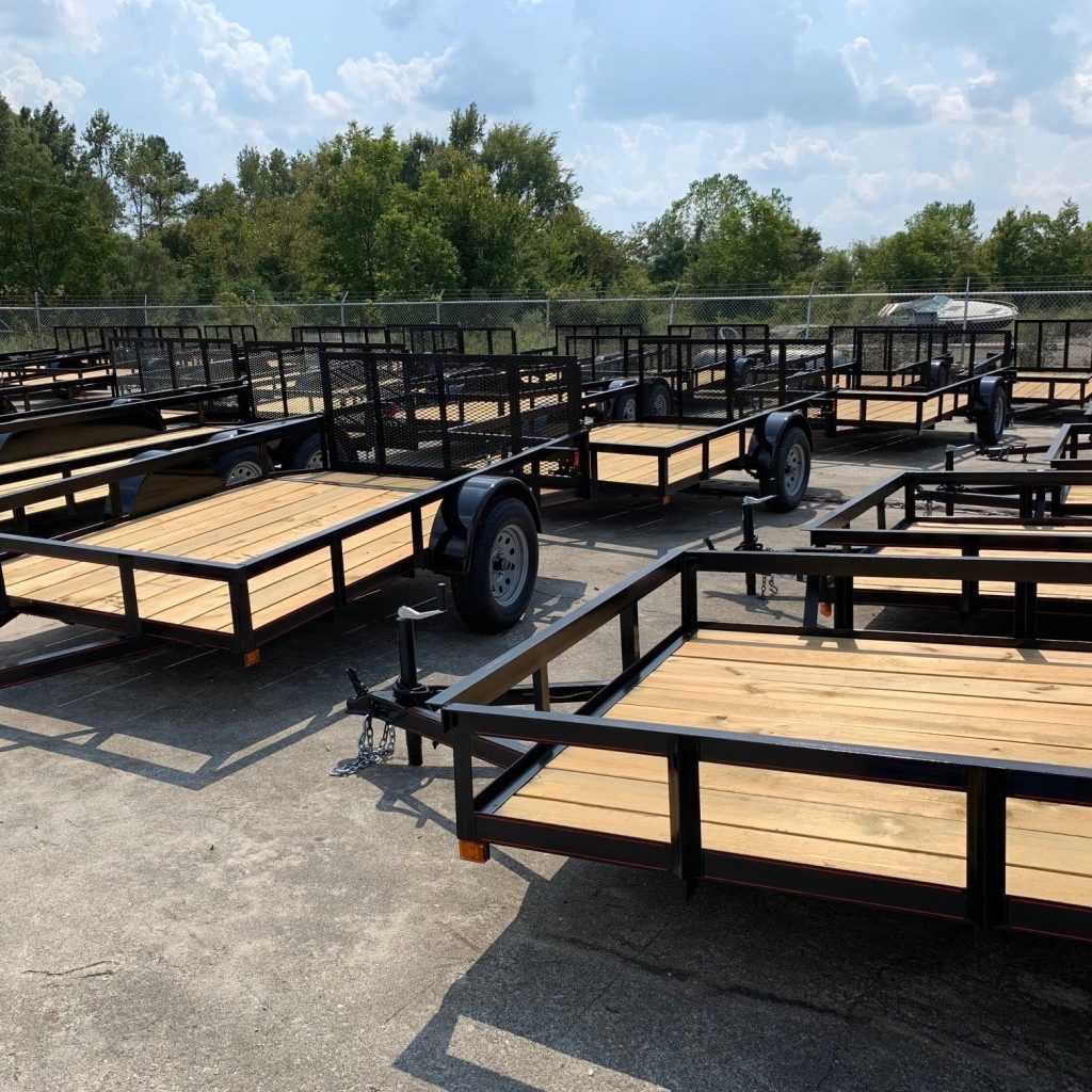 GSK Metal Works 5 x 8 Utility Trailer – Wallace and Son